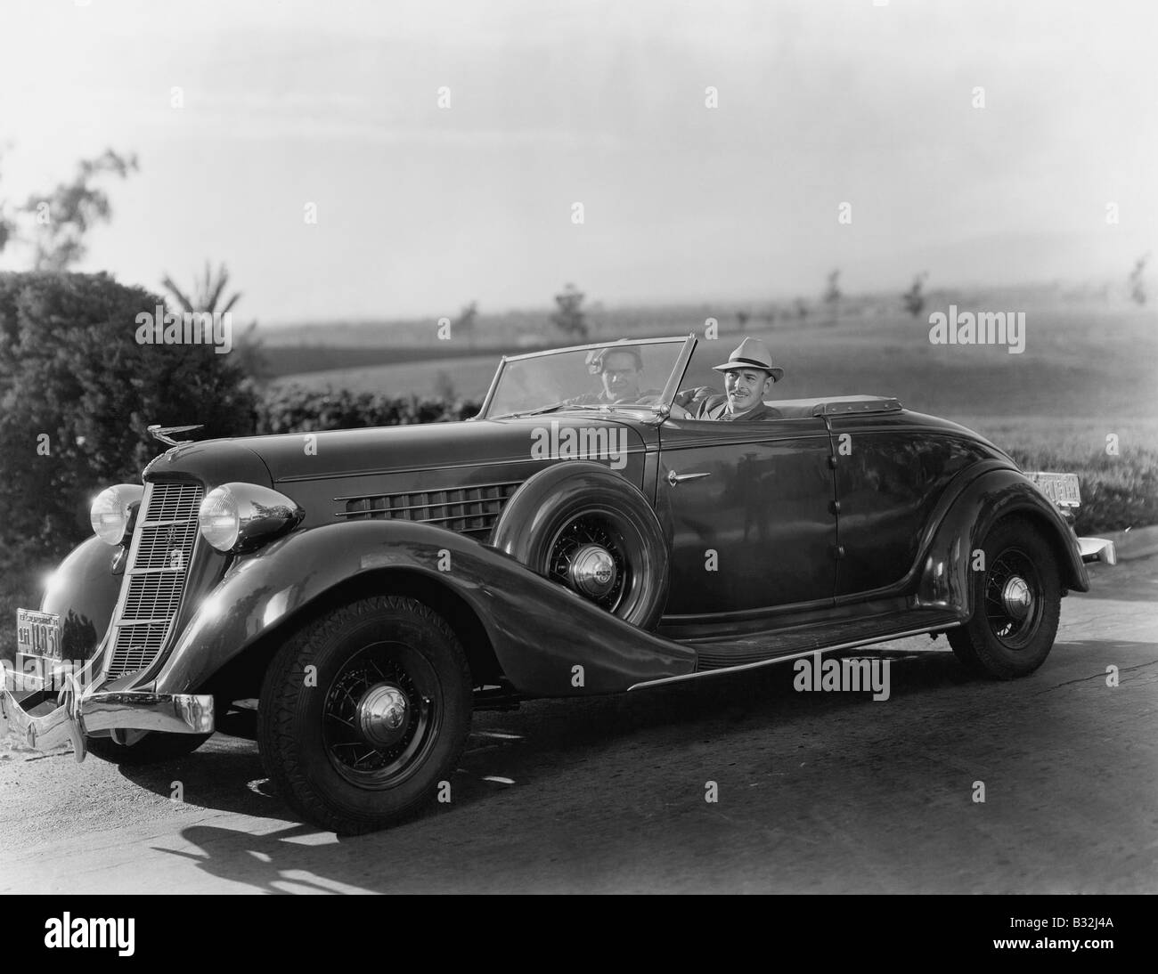 Country road open Black and White Stock Photos & Images - Alamy