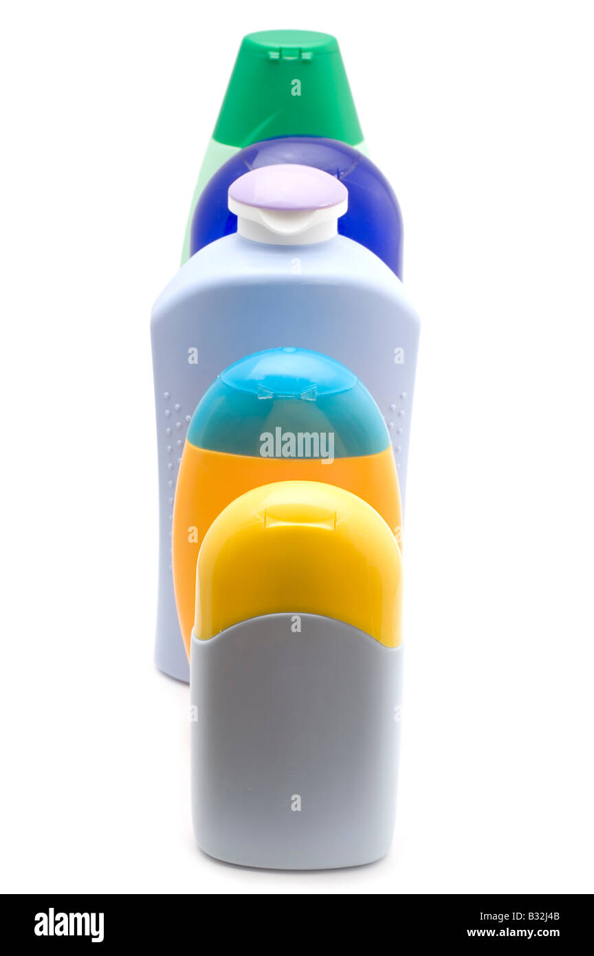object on white container for shampoo Stock Photo - Alamy