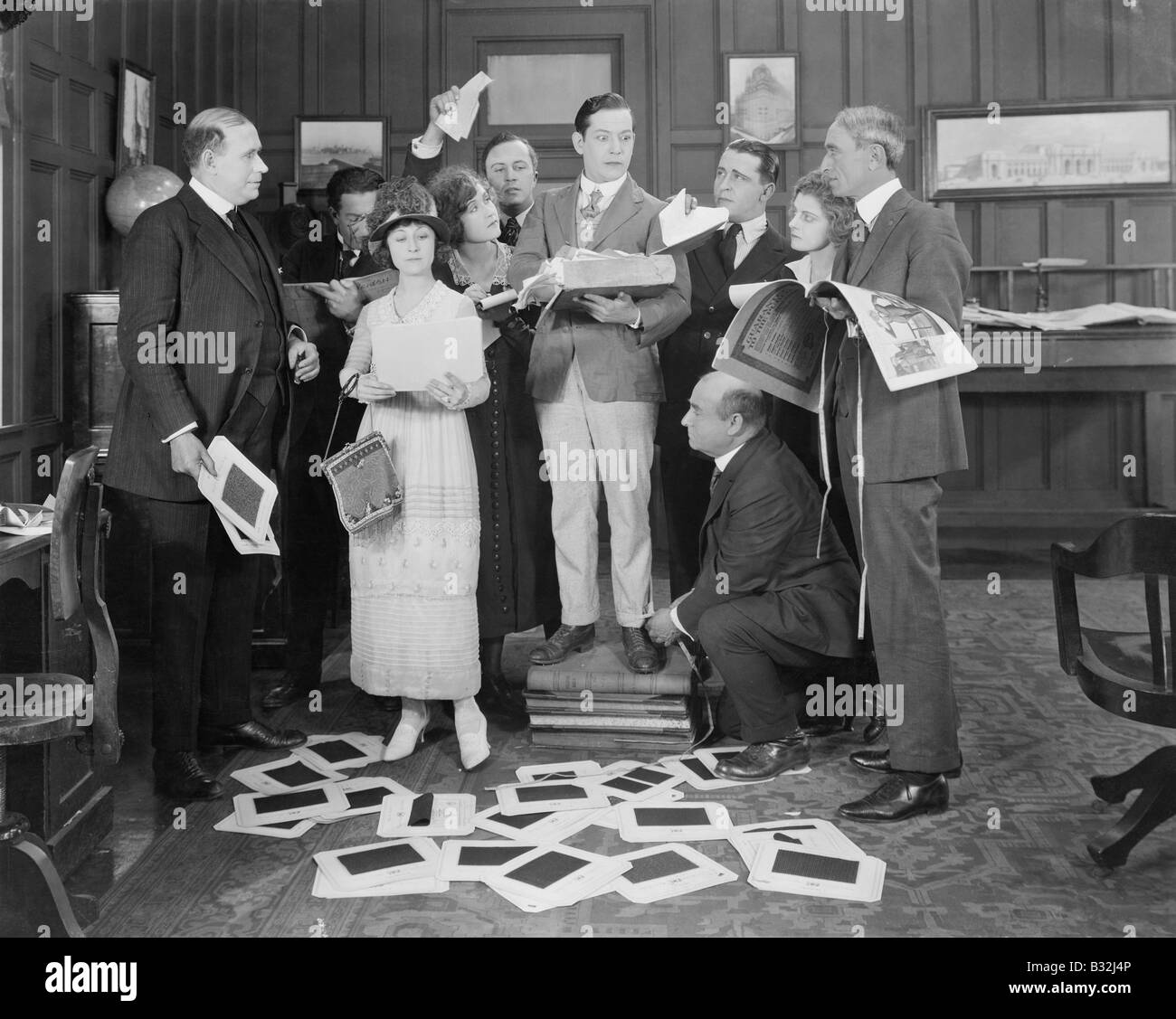 Group brainstorming ideas Black and White Stock Photos & Images - Alamy