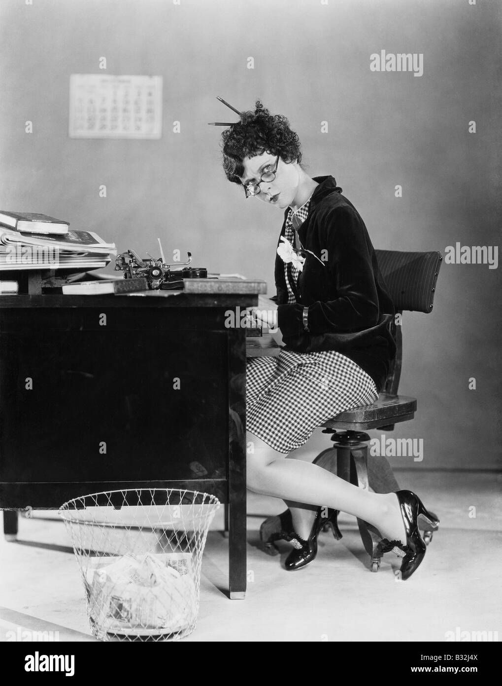 Frazzled woman hi-res stock photography and images - Alamy