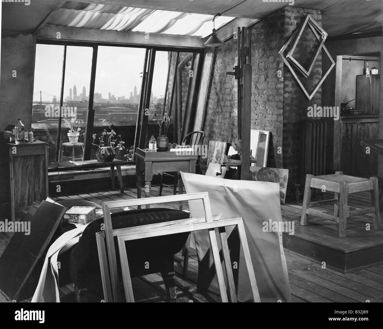 Artists loft Black and White Stock Photos & Images - Alamy