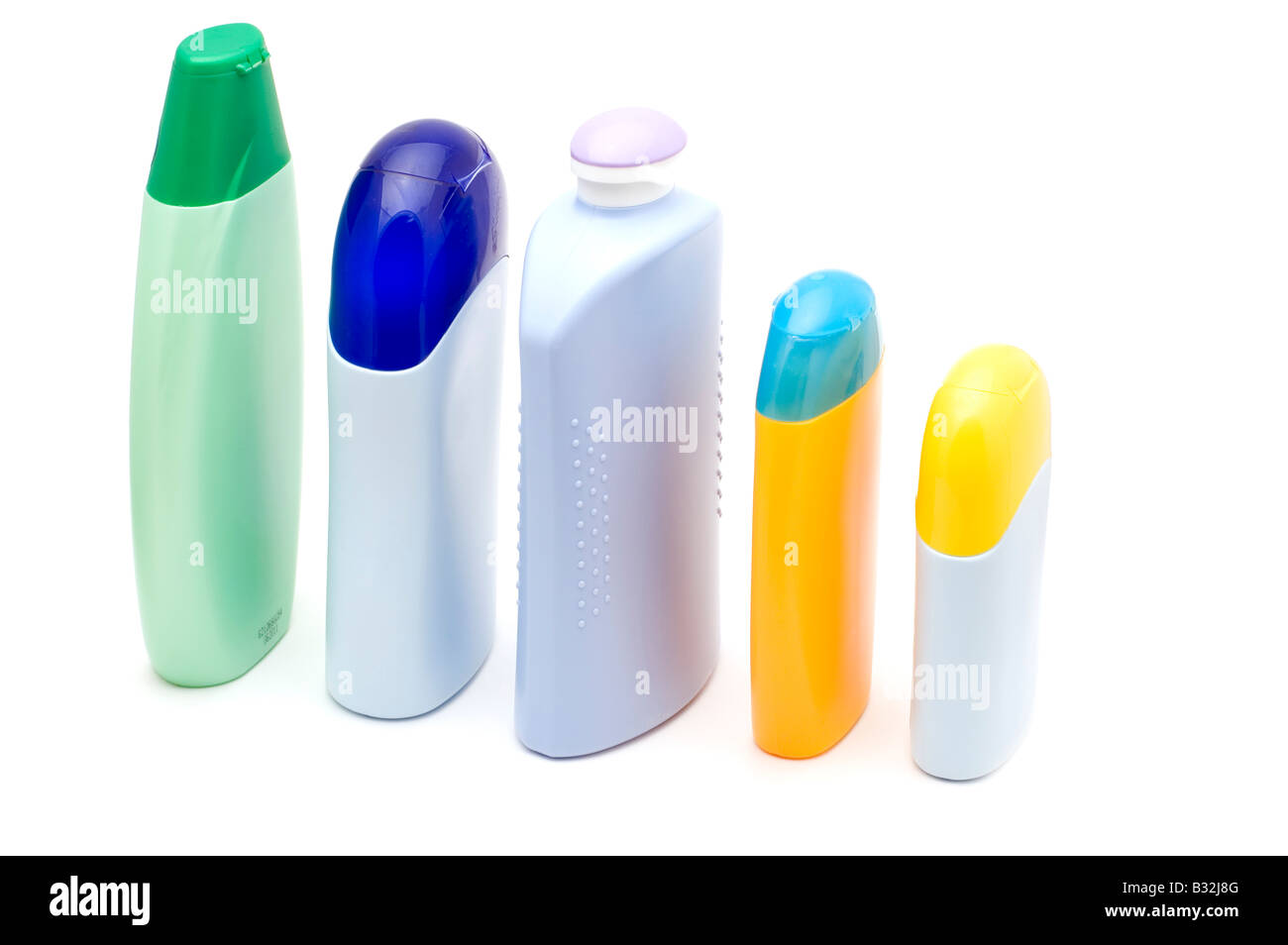 object on white container for shampoo Stock Photo - Alamy