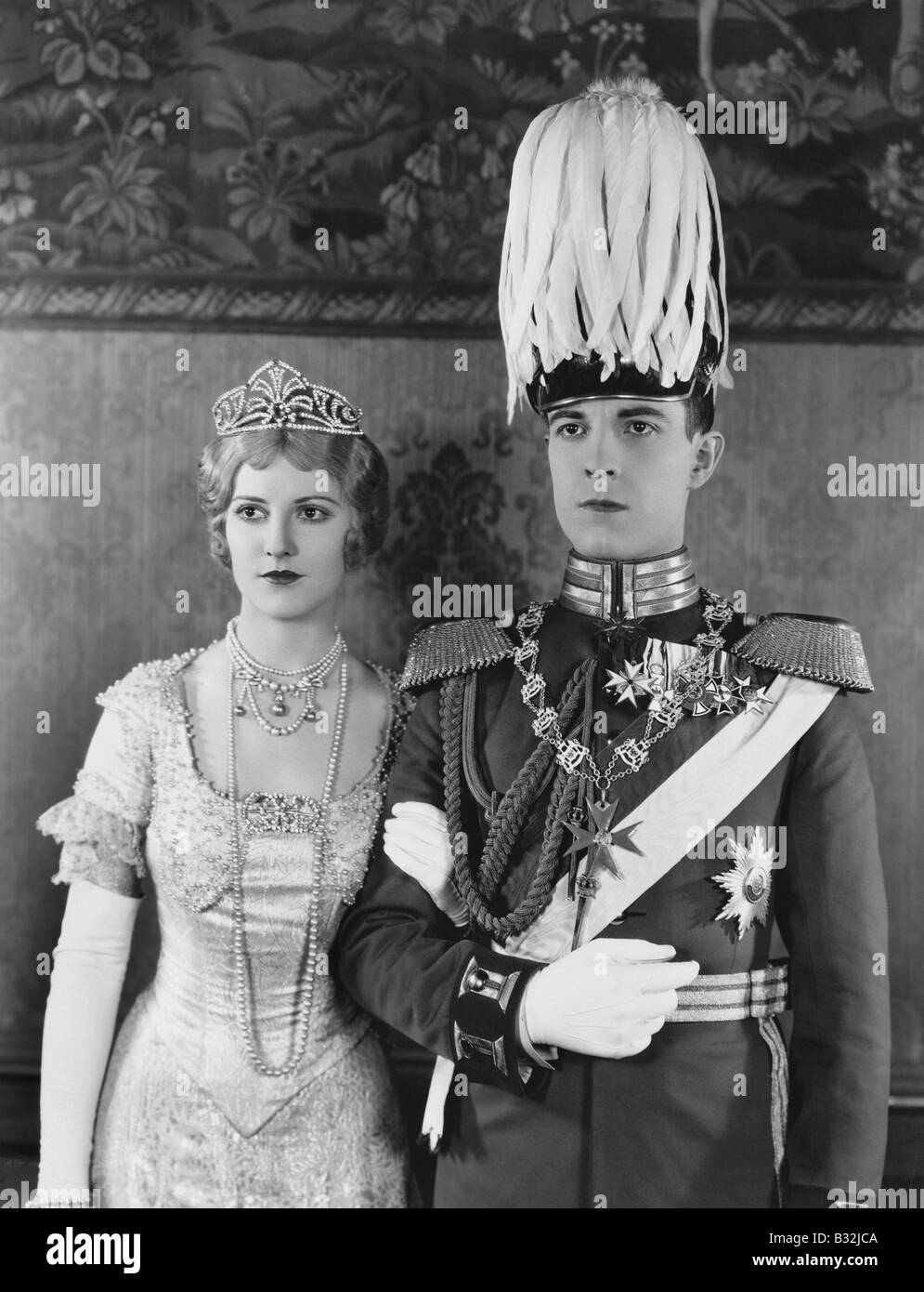 Couple stoic pose for hi-res stock photography and images - Alamy