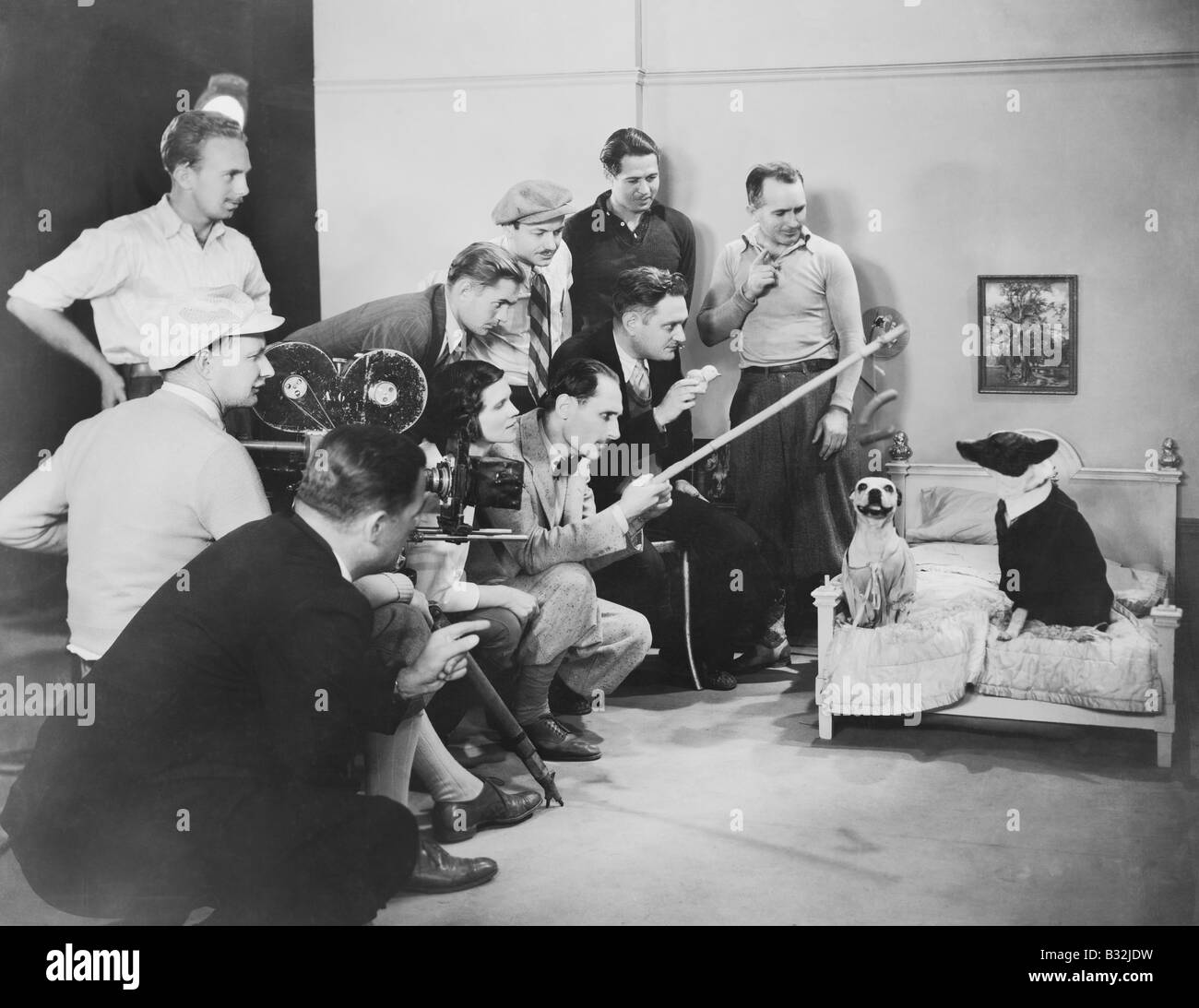 Coaxing hi-res stock photography and images - Alamy