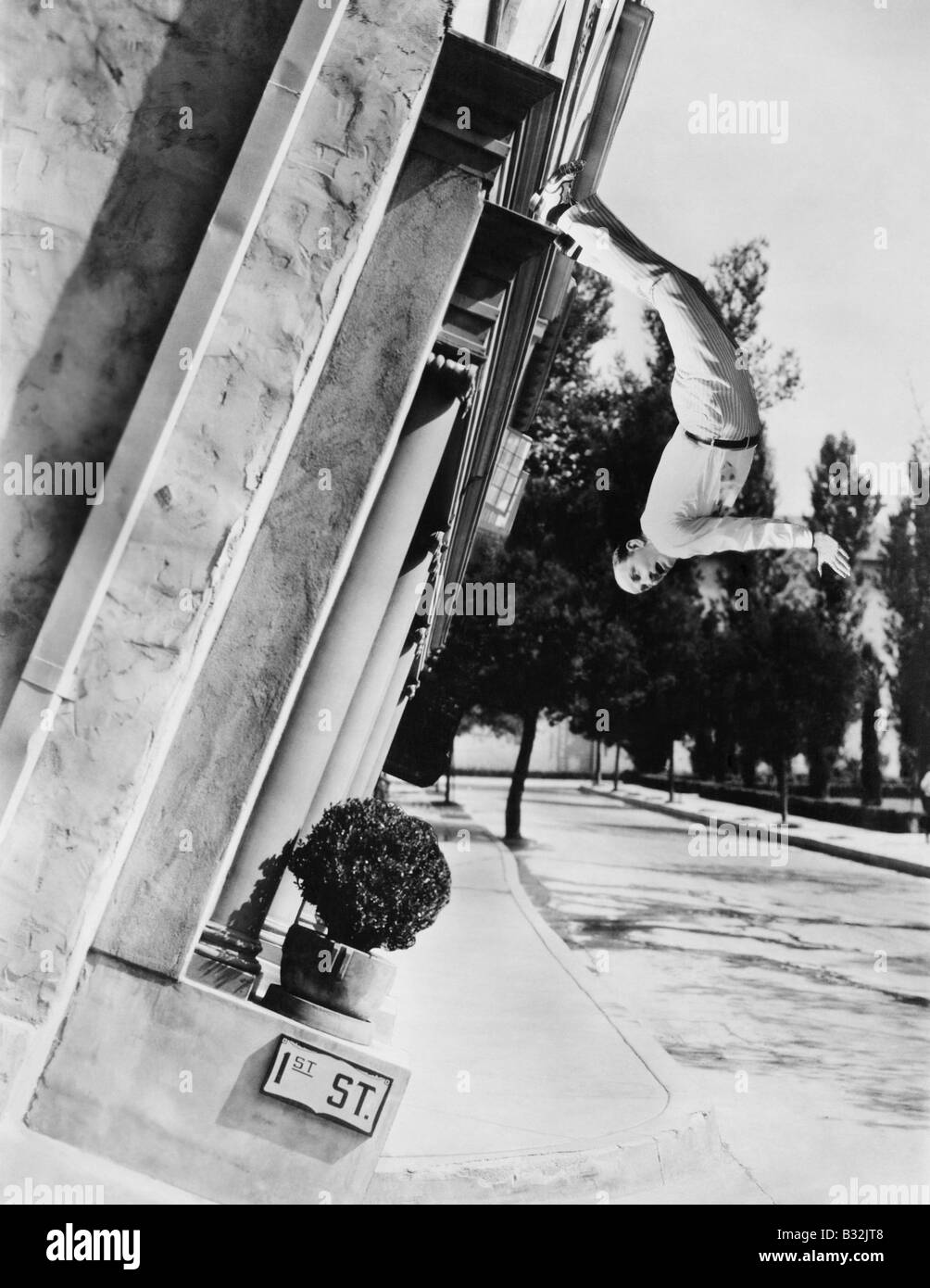 Funny people falling over hi-res stock photography and images - Alamy