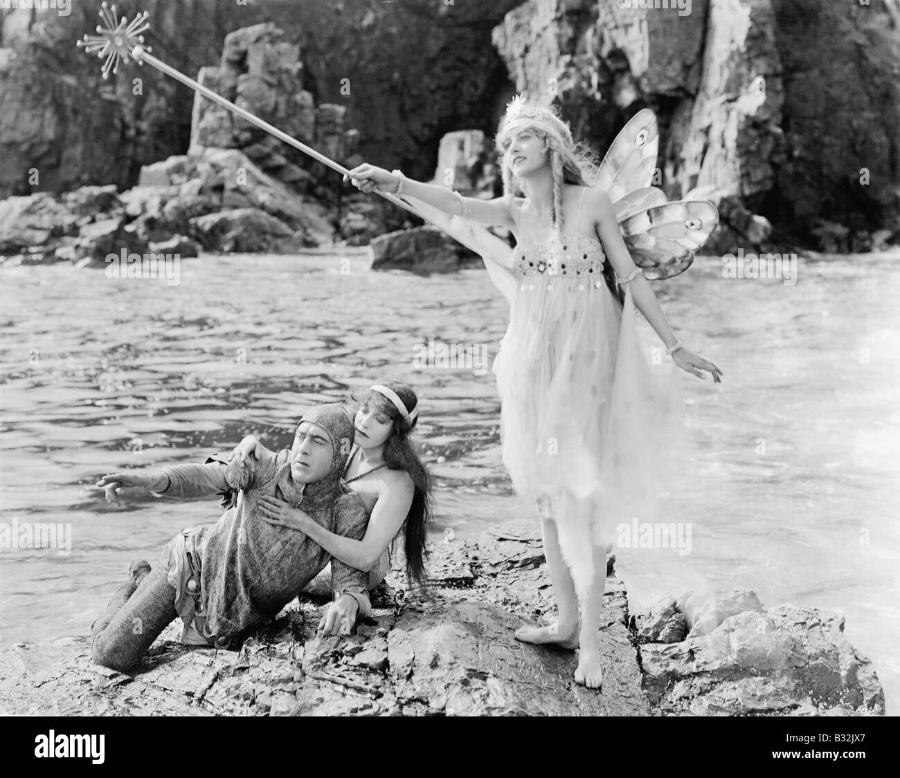 CASTING A SPELL Stock Photo - Alamy