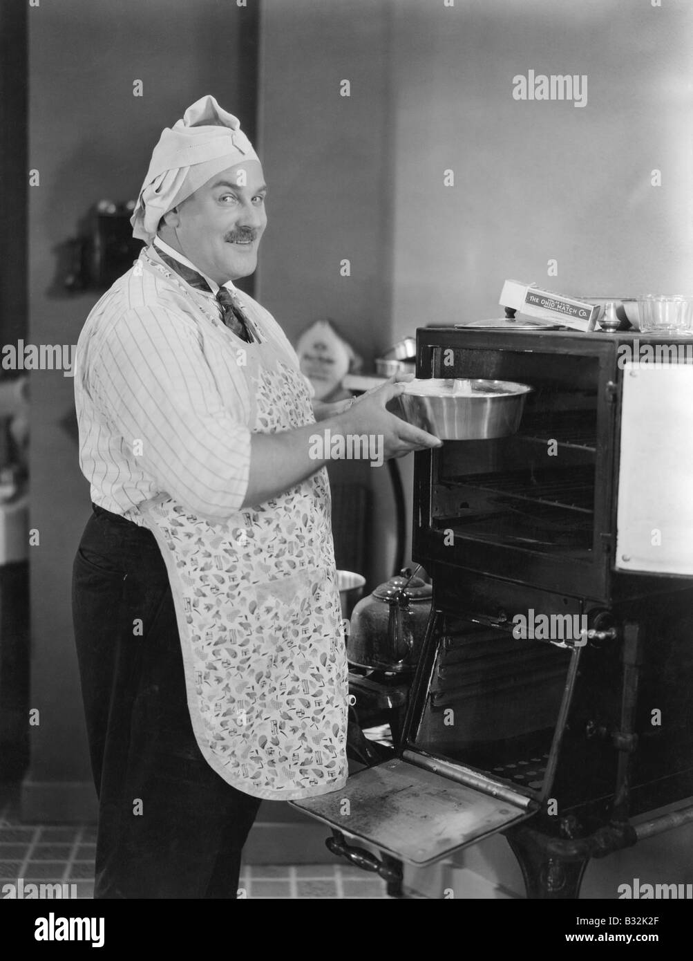 At home cooking Black and White Stock Photos & Images - Alamy
