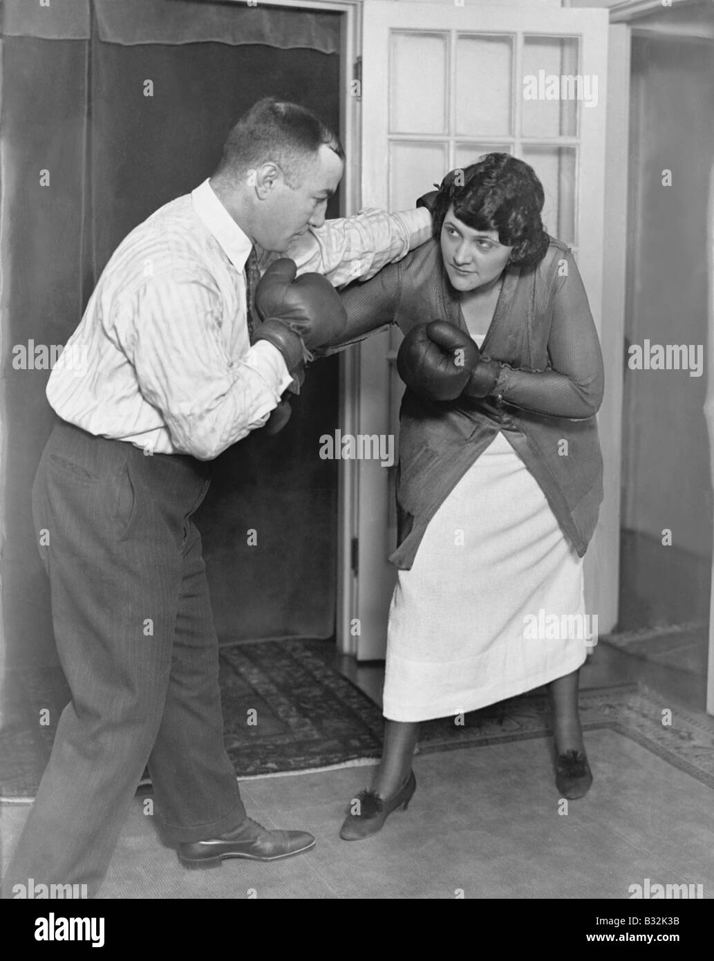 Keep your guard up Stock Photo - Alamy