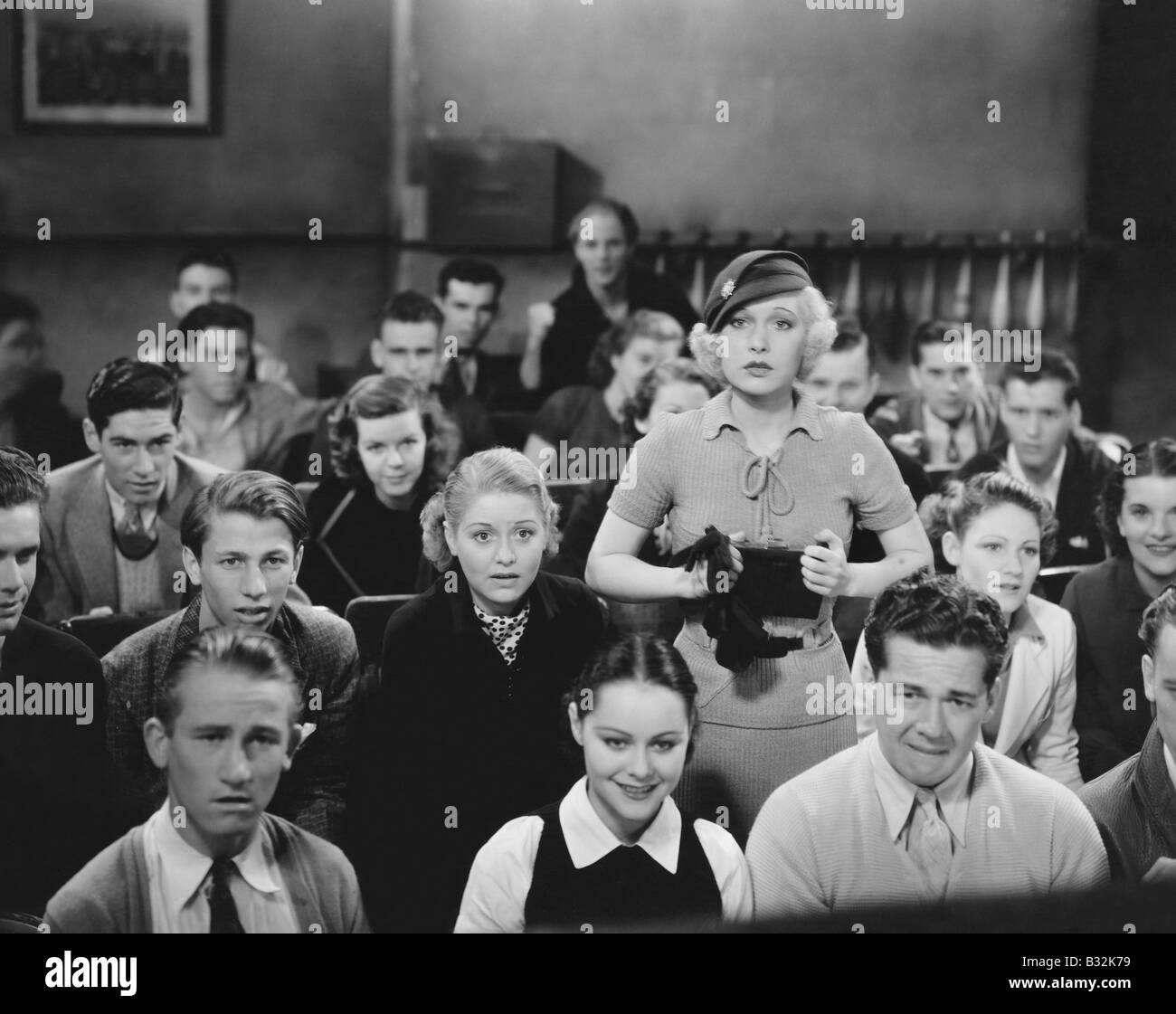 Shocked Movie Audience