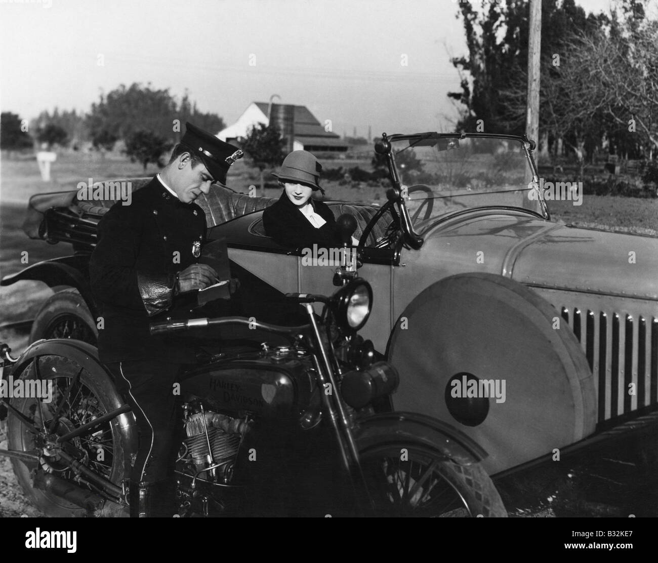 Police officers driving motorcycles hi-res stock photography and images ...