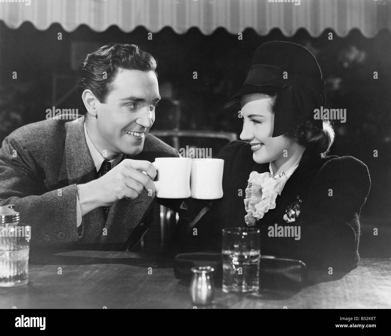 Toasting lifestyle Black and White Stock Photos & Images - Alamy