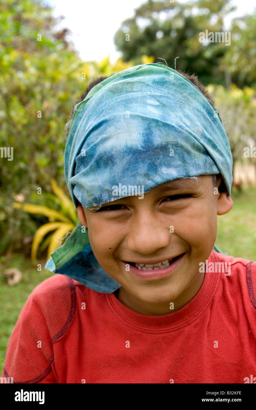 Polynesian boy hi-res stock photography and images - Alamy