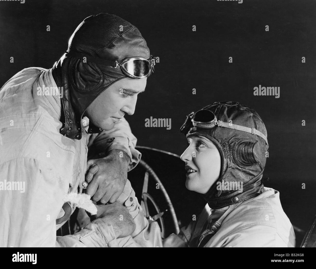 Tender young couple in love Black and White Stock Photos & Images - Alamy