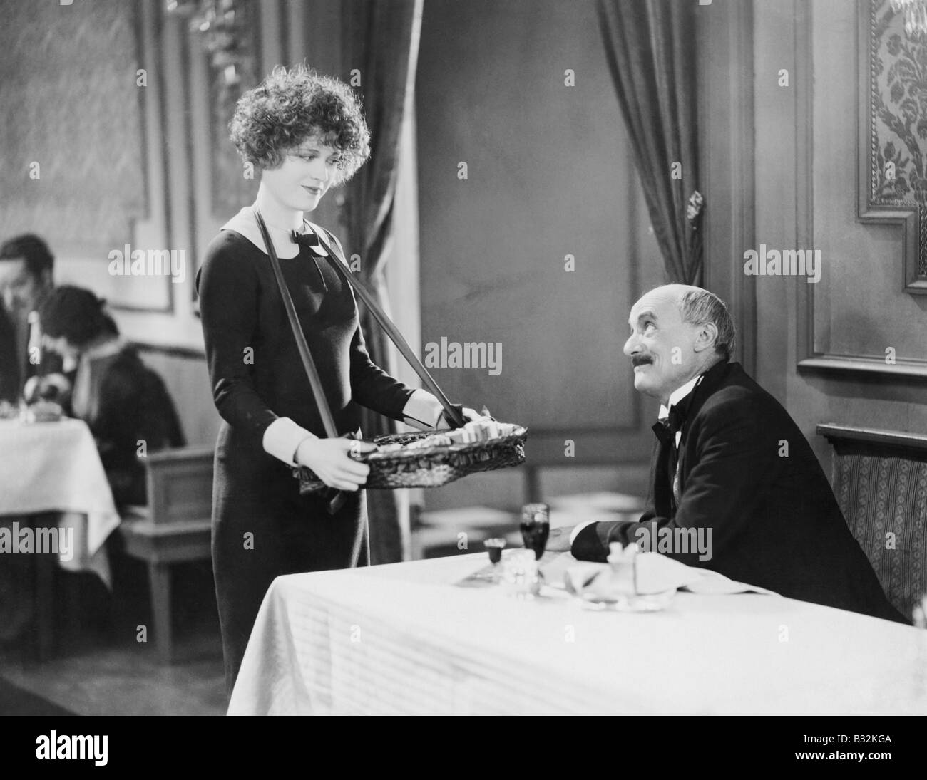 Retro restaurant Black and White Stock Photos & Images - Alamy