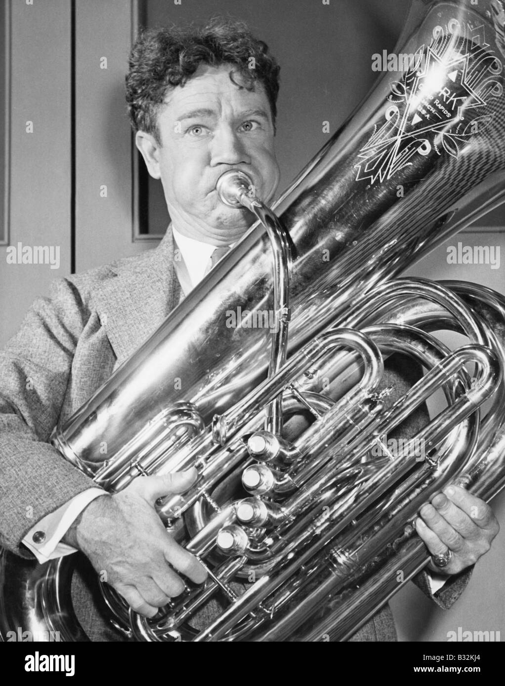 Portrait skilled adult male Black and White Stock Photos & Images - Alamy