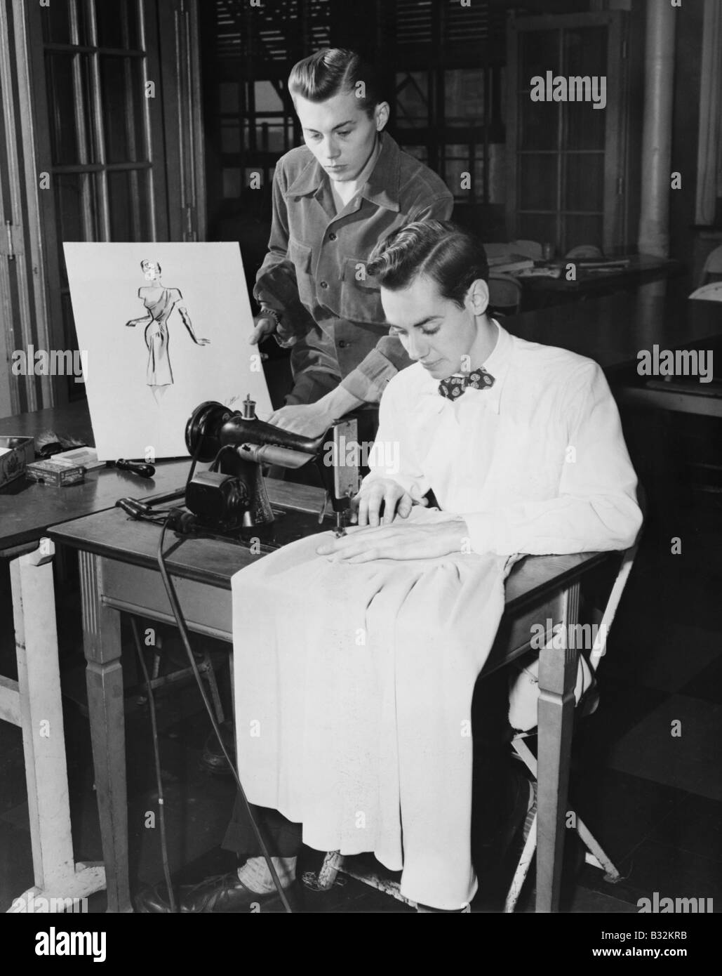 Sewing designs Black and White Stock Photos & Images - Alamy