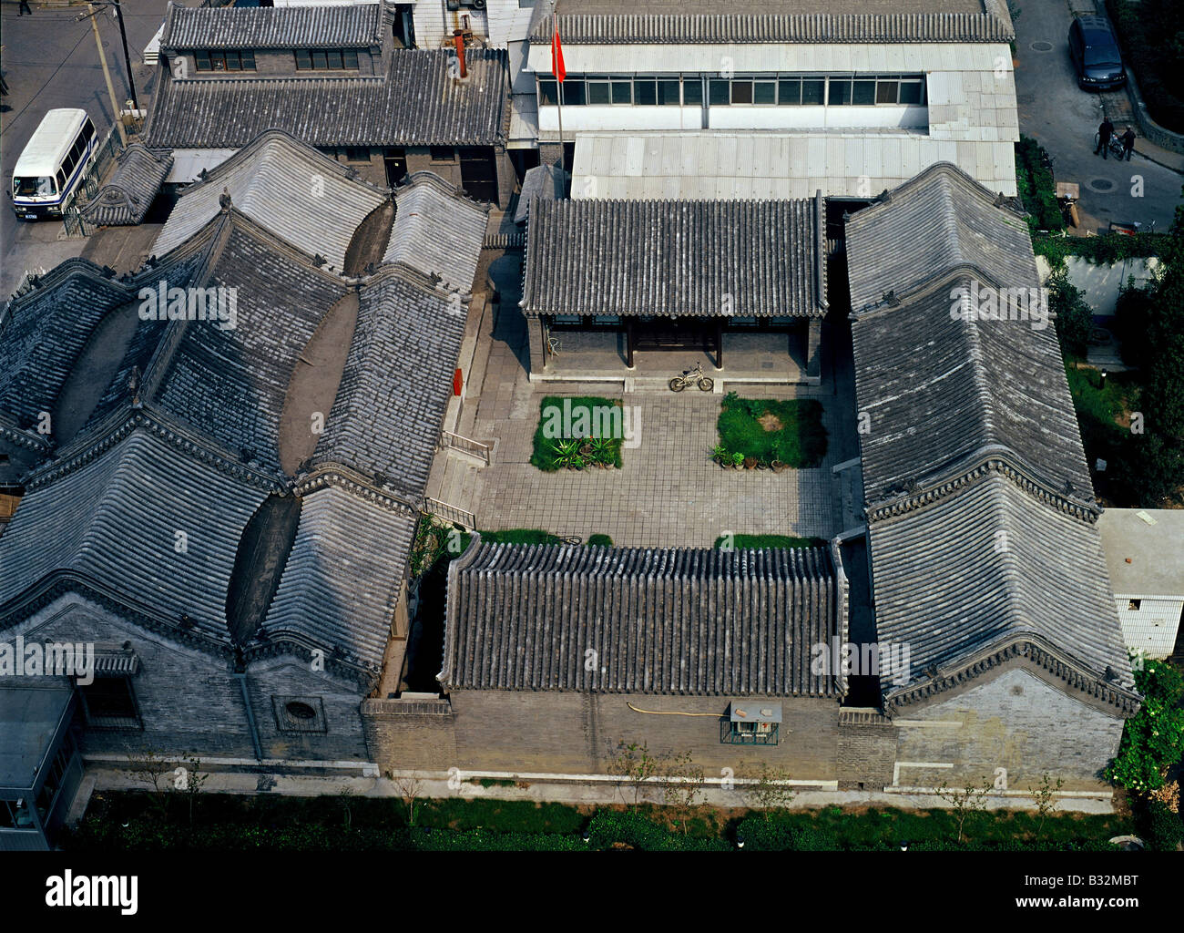Traditional Structure In Hutong,Beijing,China Stock Photo - Alamy