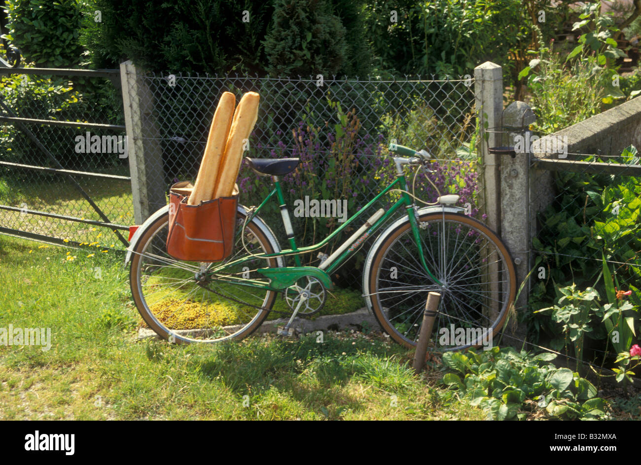 France Brittany Bike Bread Stock Photo - Alamy