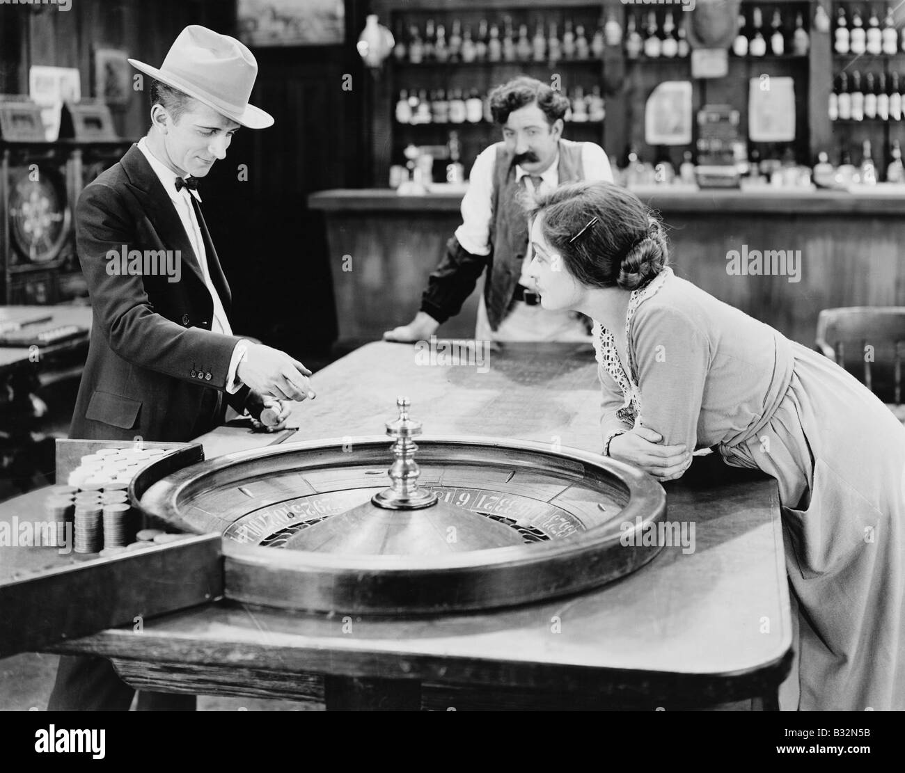 People in bars Black and White Stock Photos & Images - Alamy