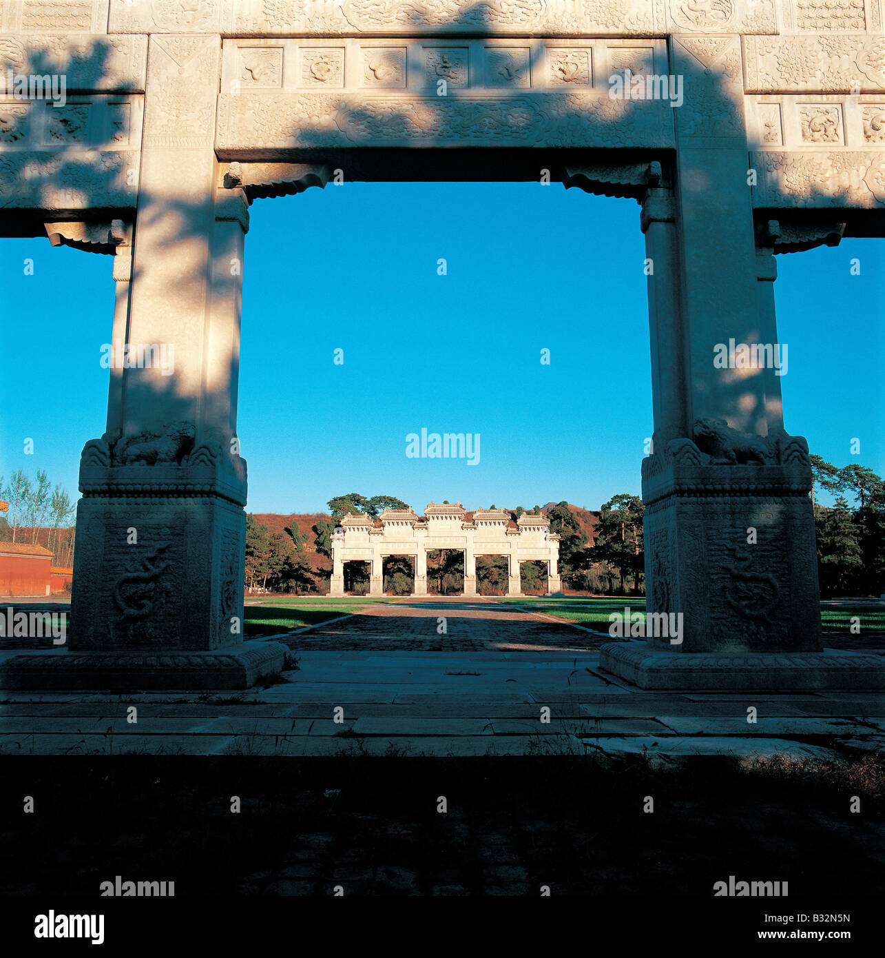 Tumulus china hi-res stock photography and images - Alamy