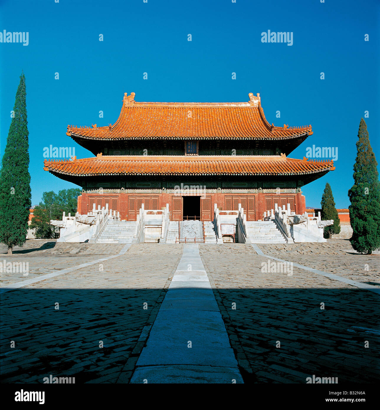 Tumulus In Hebei,Beijing Stock Photo - Alamy