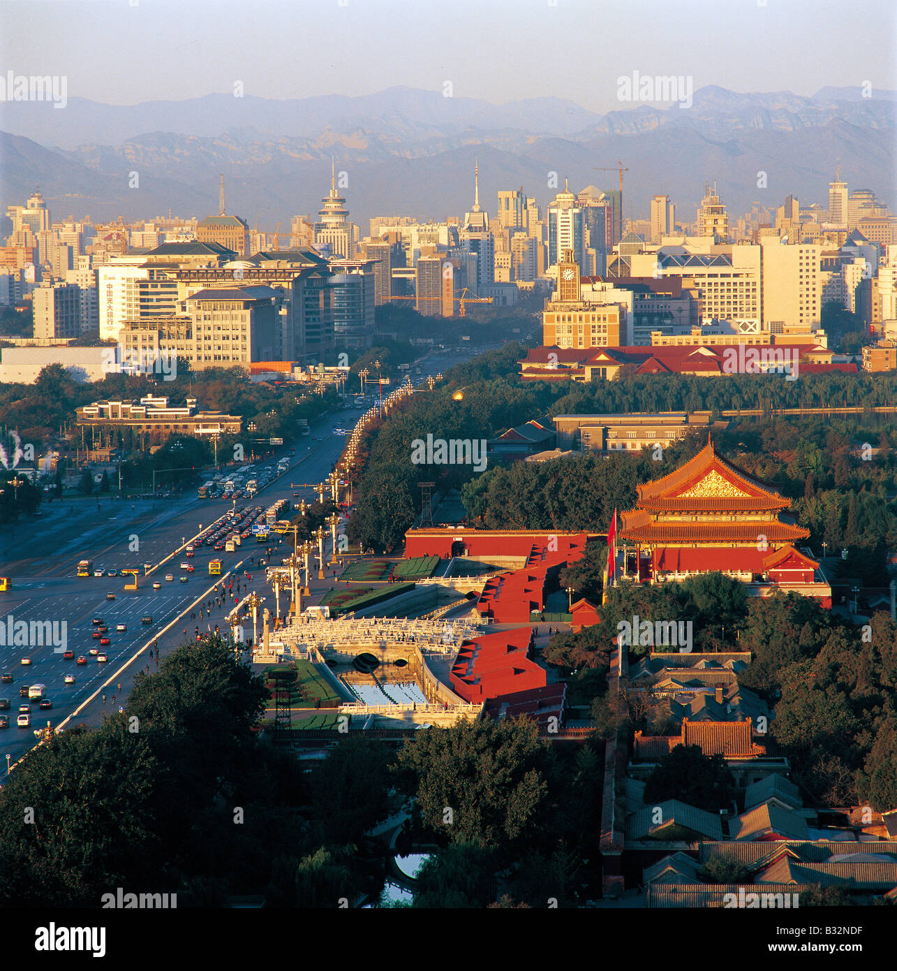 Beijing skyscraper tiananmen square hi-res stock photography and images ...
