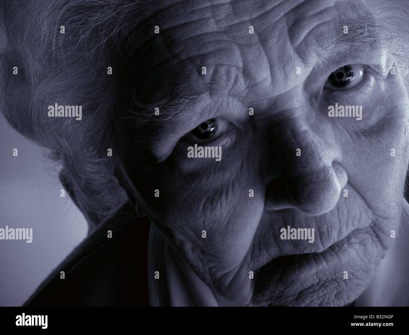 Distressed lady hi-res stock photography and images - Alamy