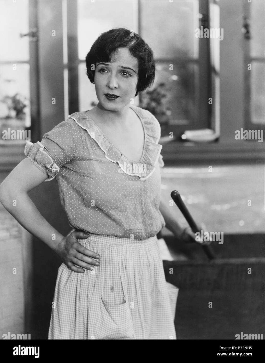 Washerwoman Black and White Stock Photos & Images - Alamy