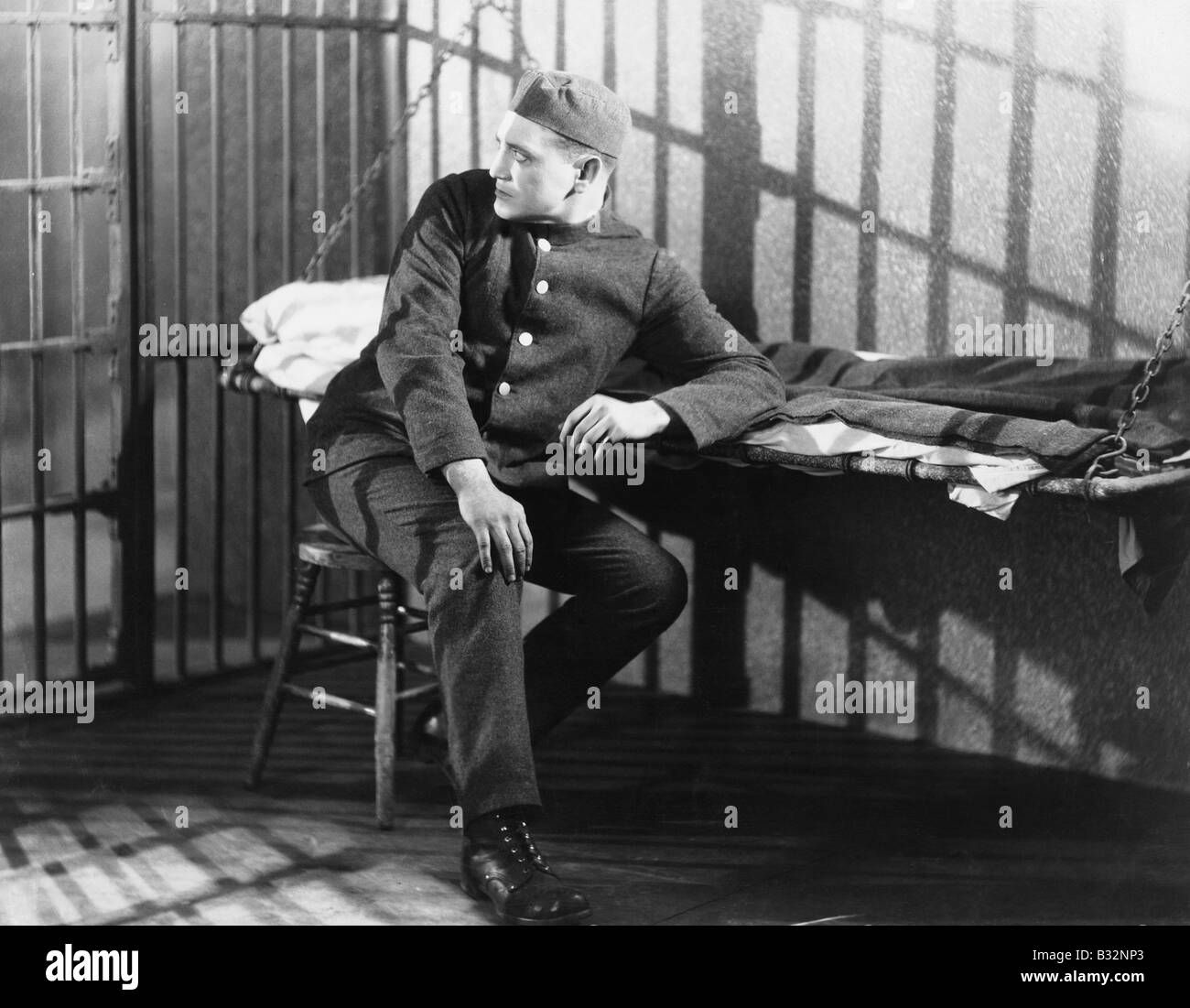 Prisoners cell interior person hi-res stock photography and images - Alamy Prisoners cell interior person hi-res stock photography and images - Alamy