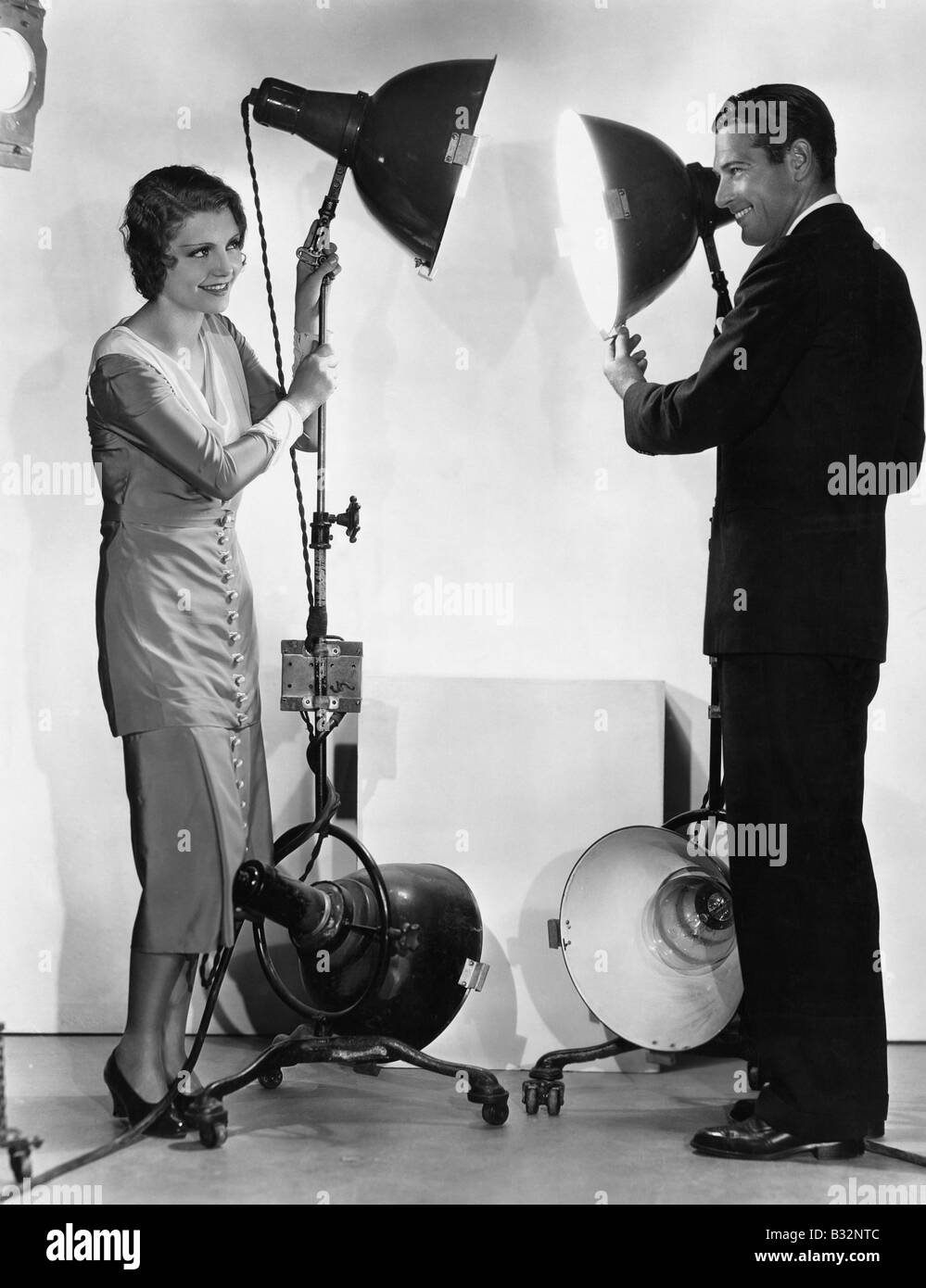 Young people stands Black and White Stock Photos & Images - Alamy