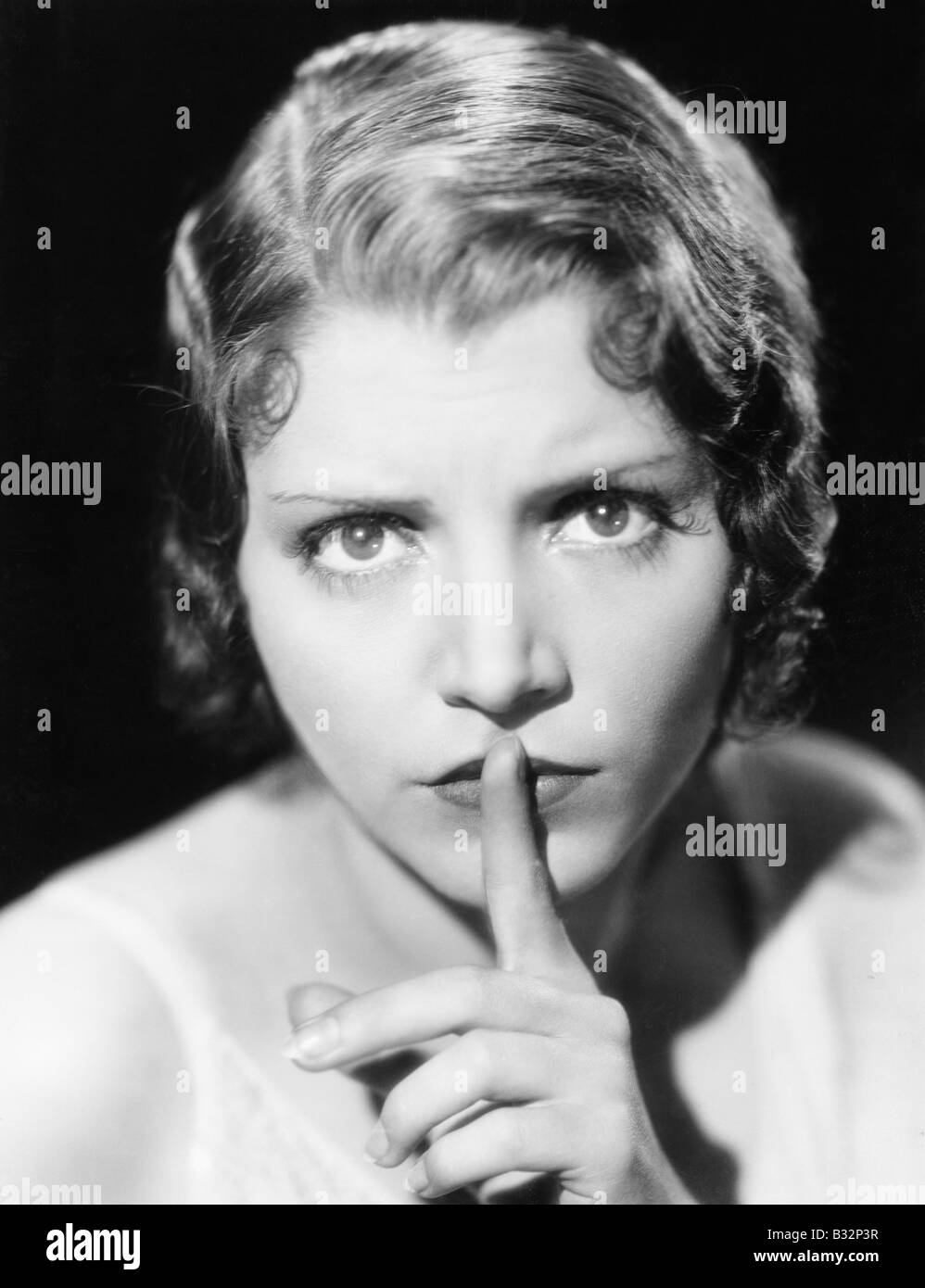 Shush Black and White Stock Photos & Images - Alamy