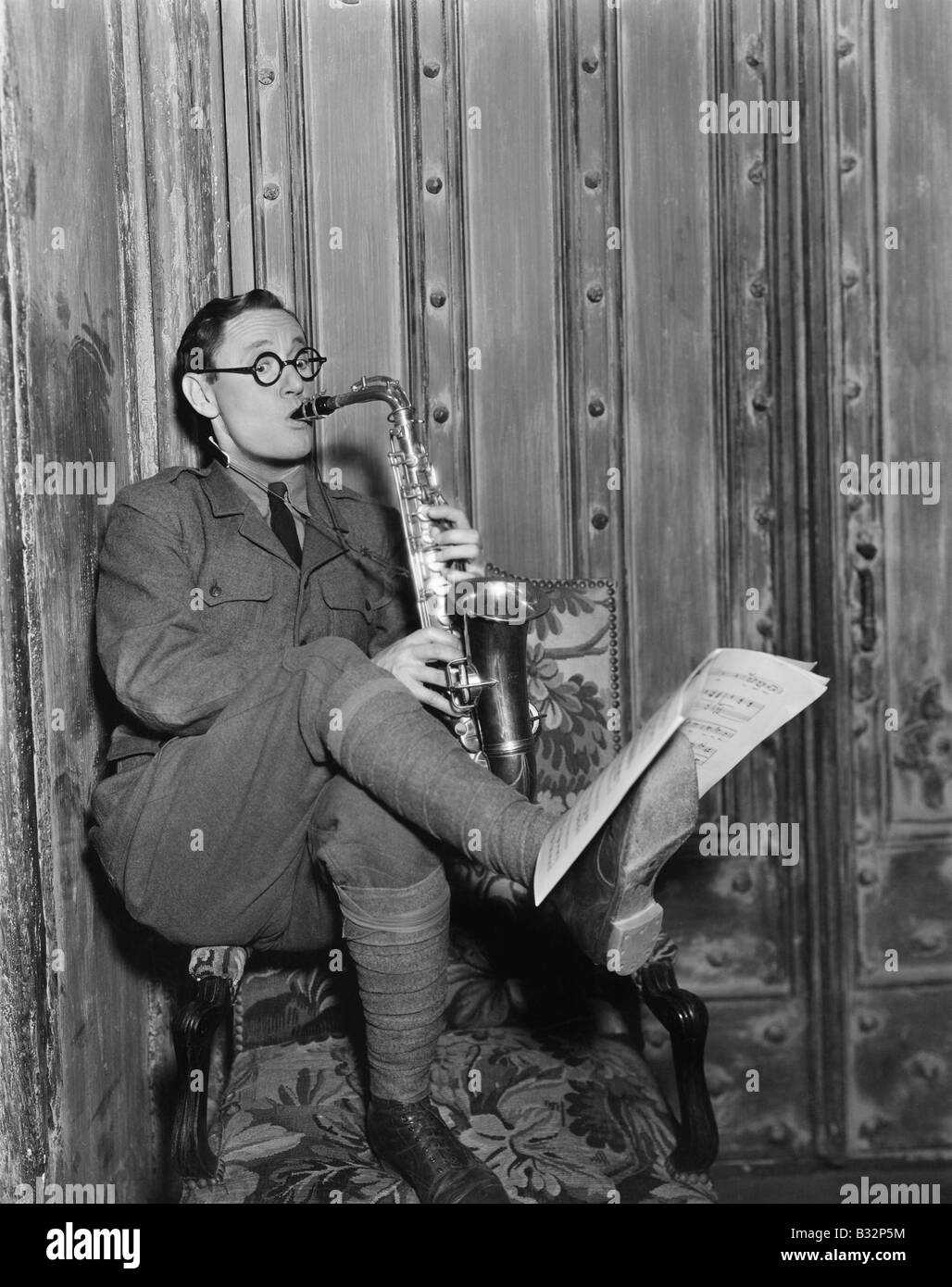 Saxophone On Chair High Resolution Stock Photography and Images - Alamy