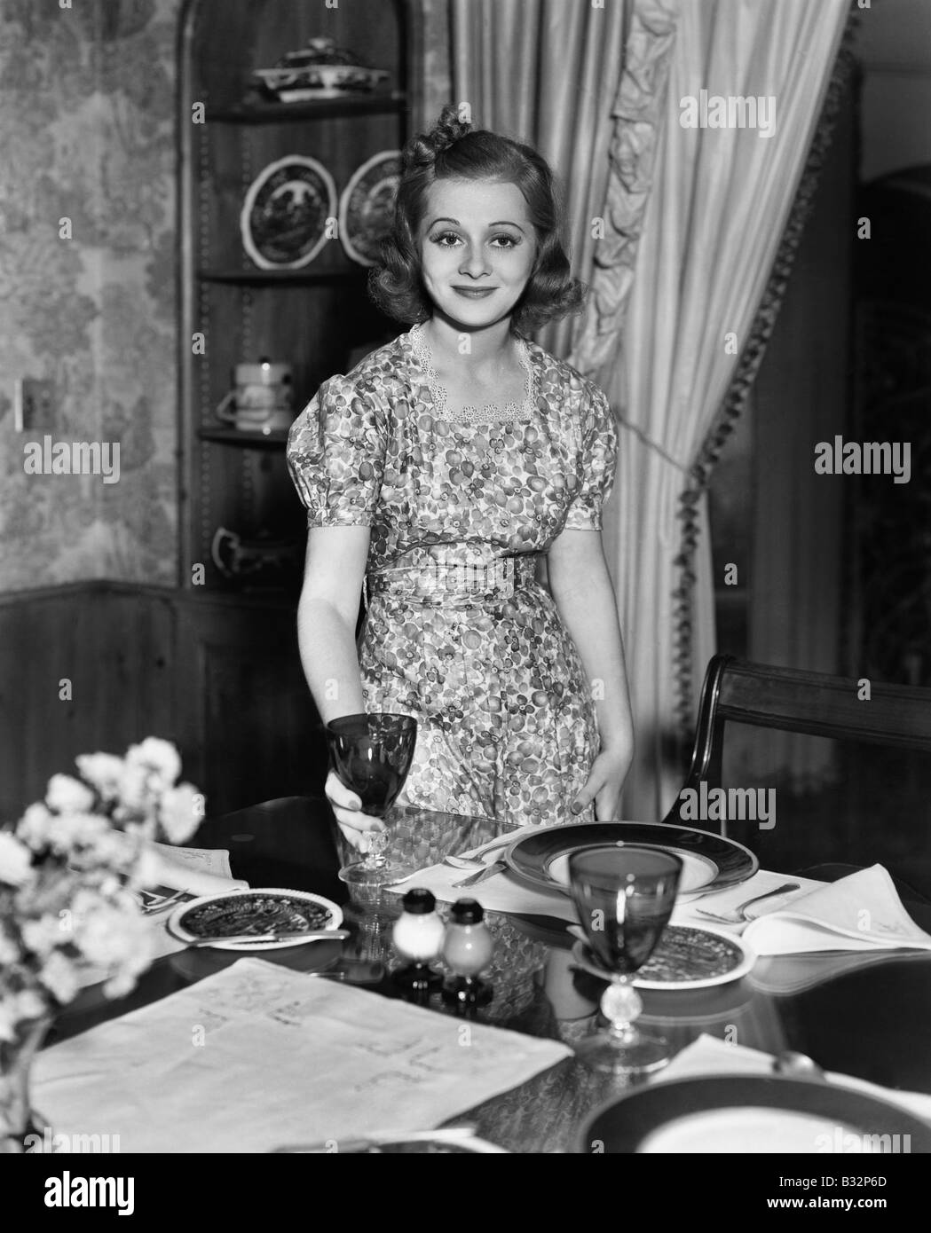 Setting indoors Black and White Stock Photos & Images - Alamy