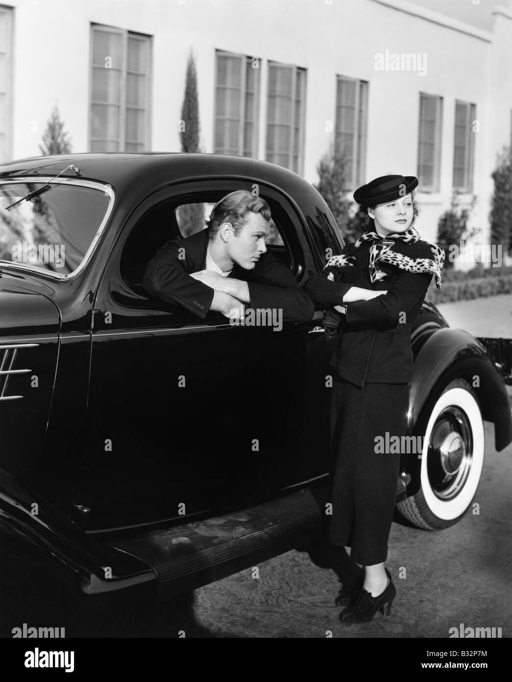 Antique cars driving historical hi-res stock photography and images - Alamy