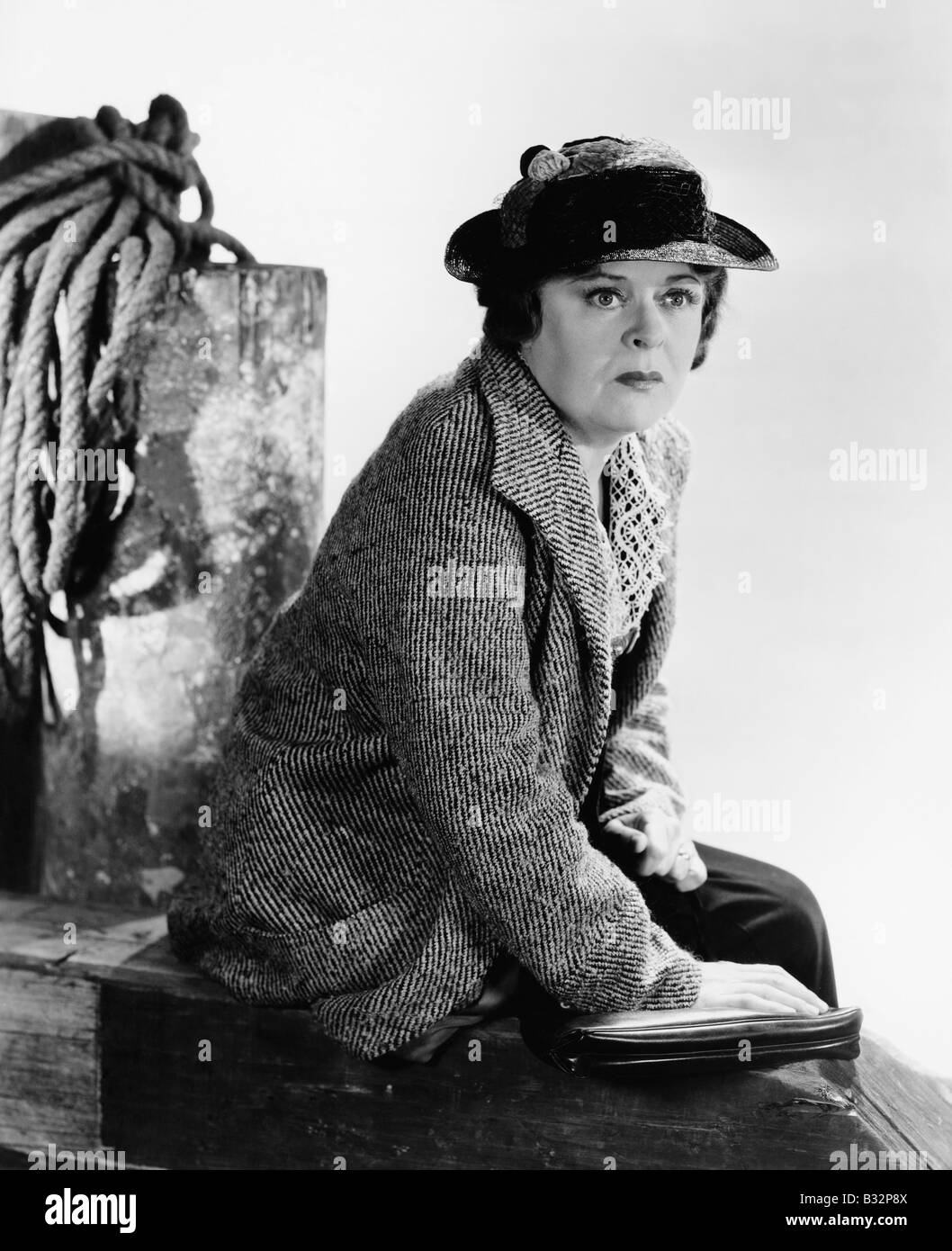 Worry worried Black and White Stock Photos & Images - Alamy