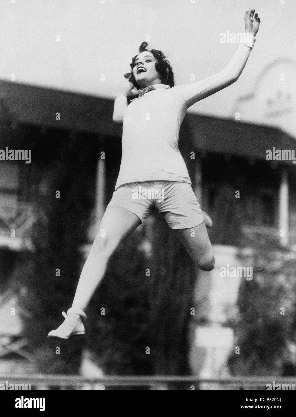 Woman fitness portrait in Black and White Stock Photos & Images - Alamy