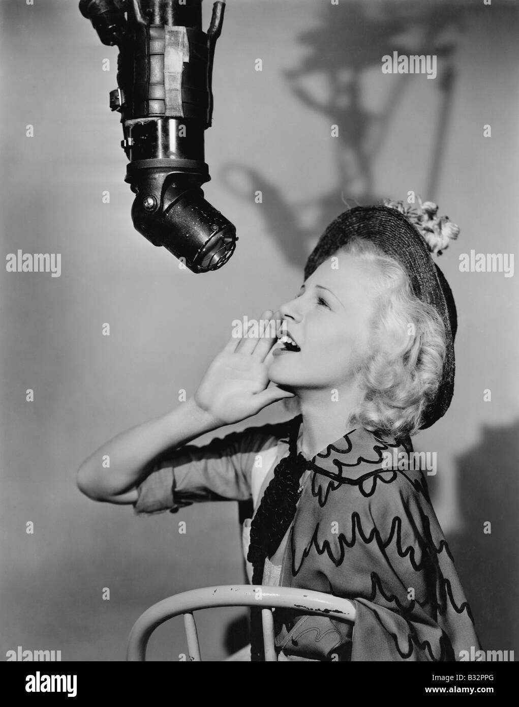Boom mike set hi-res stock photography and images - Alamy