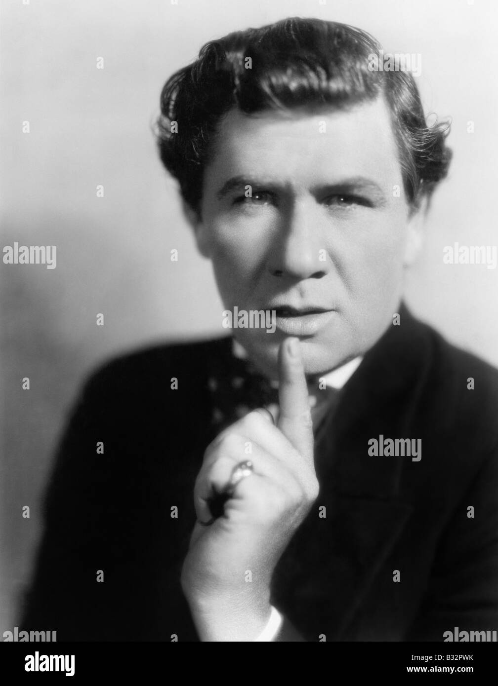 Portrait of serious man Stock Photo - Alamy