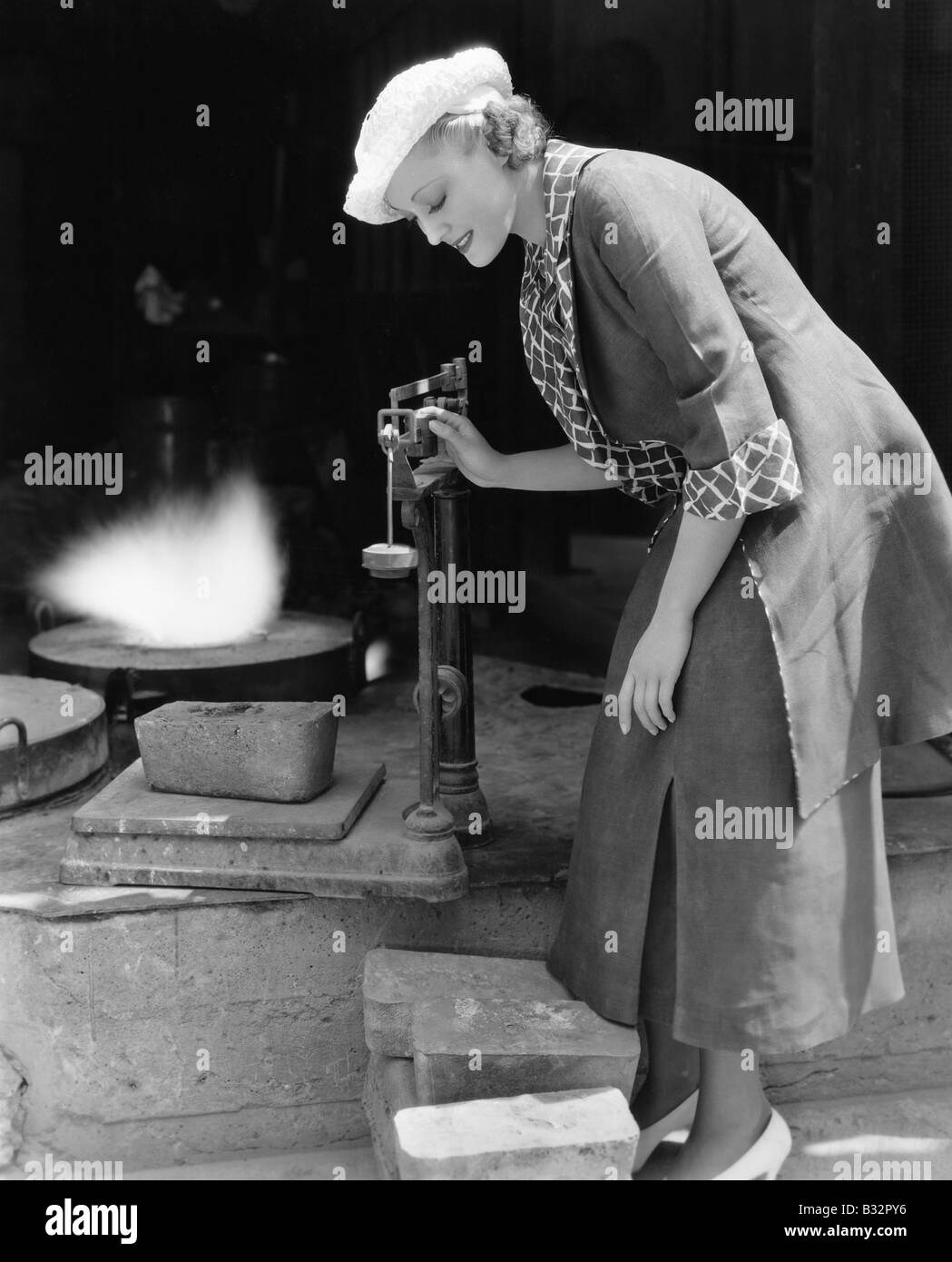 Silver foundry Black and White Stock Photos & Images - Alamy