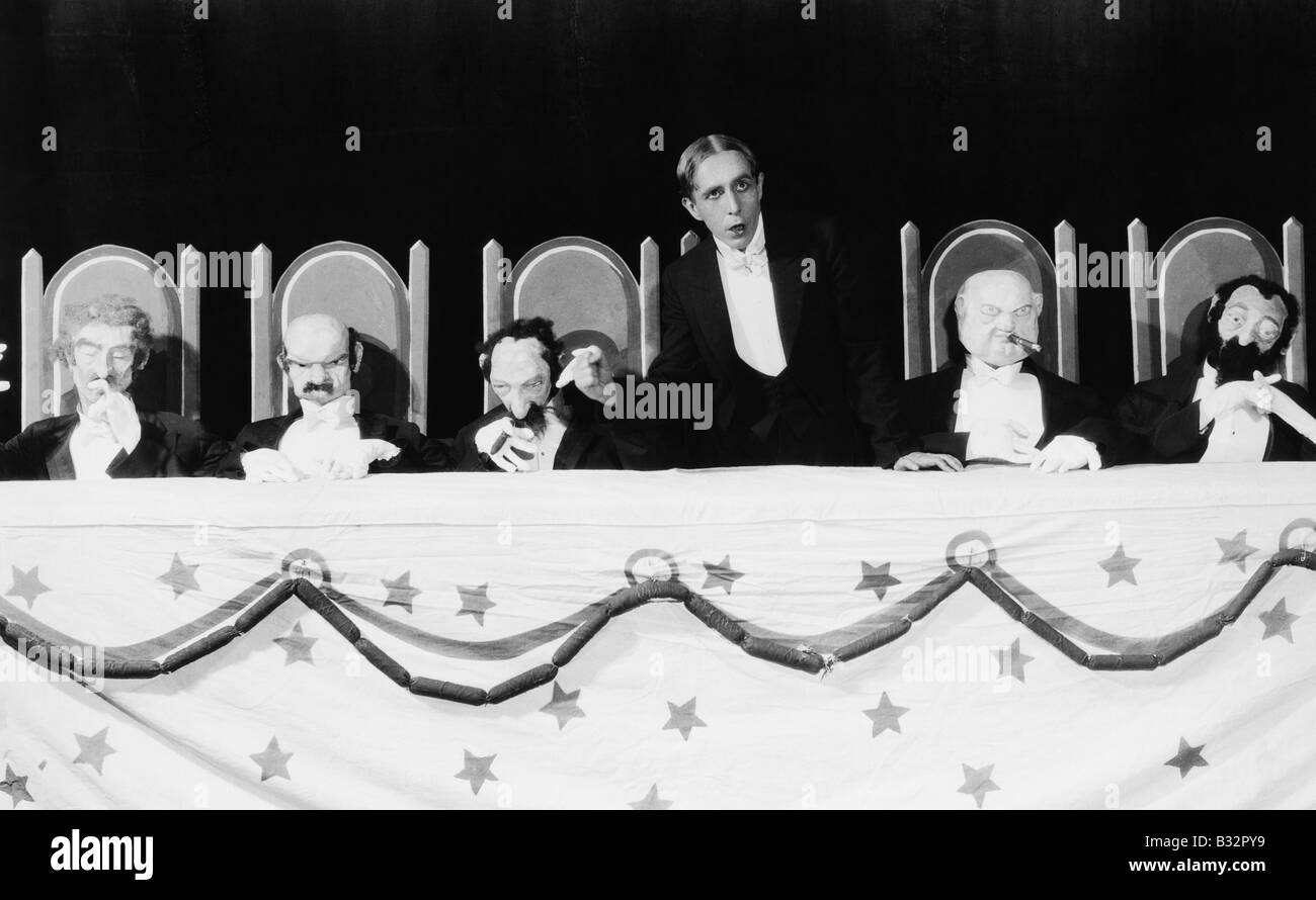 Arts puppets Black and White Stock Photos & Images - Alamy