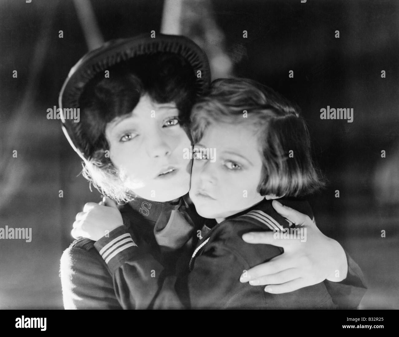 Embrace daughter Black and White Stock Photos & Images - Alamy