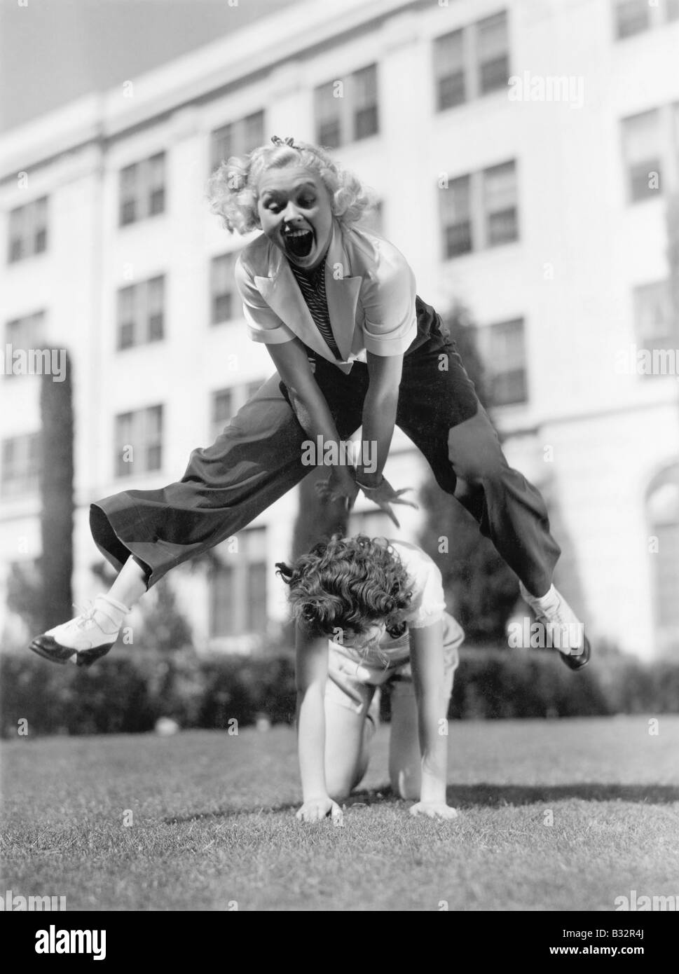 Vintage Girl Laughing Vintage Women Funny Hi Res Stock Photography And