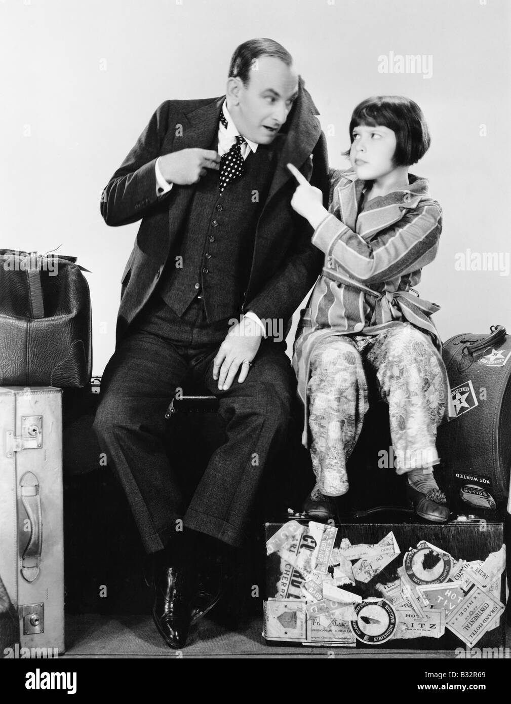 Vintage father daughter hi-res stock photography and images - Alamy