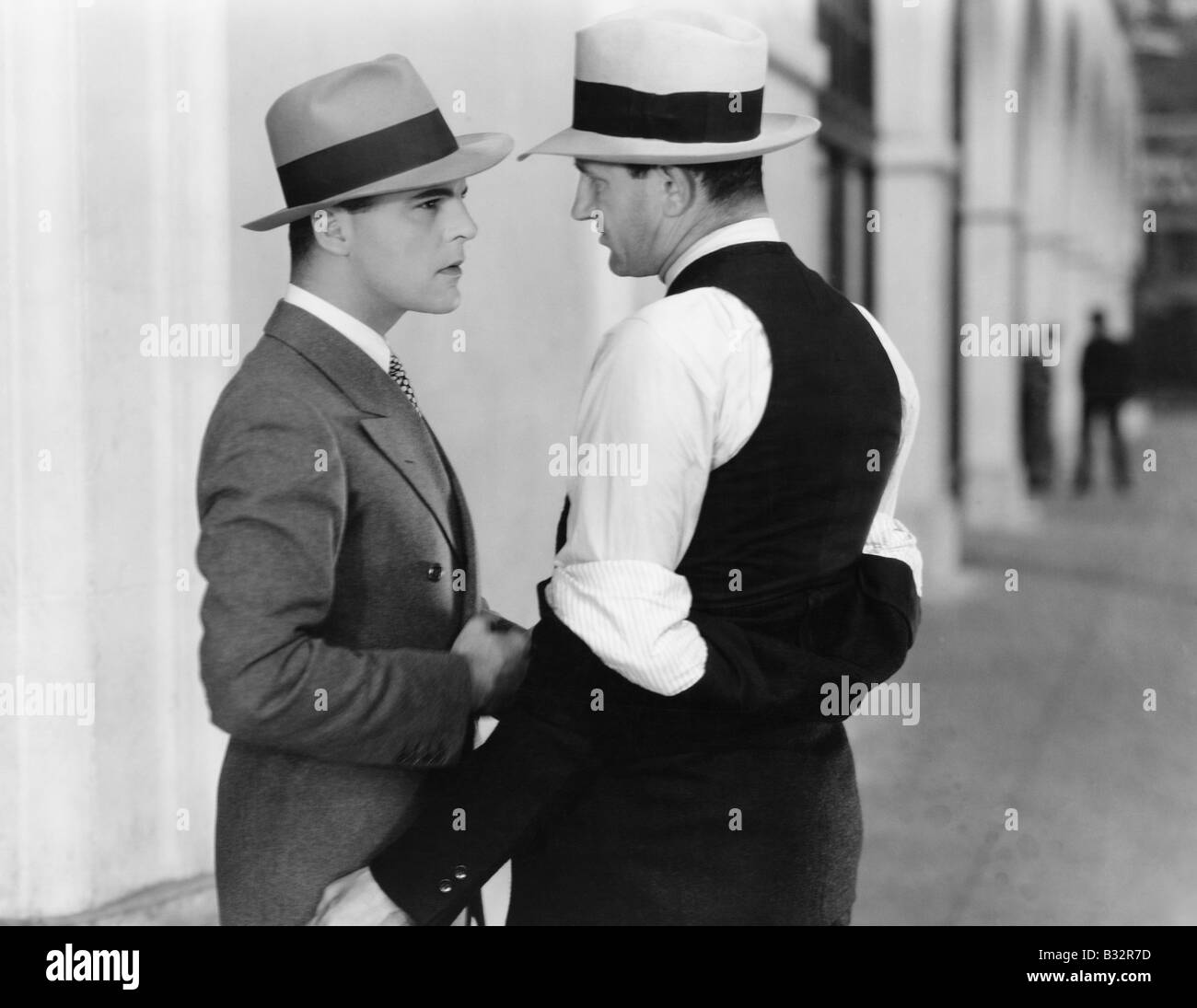 Two men confront hi-res stock photography and images - Alamy