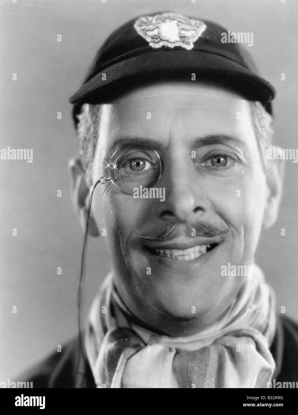 Mustache monocle hi-res stock photography and images - Alamy