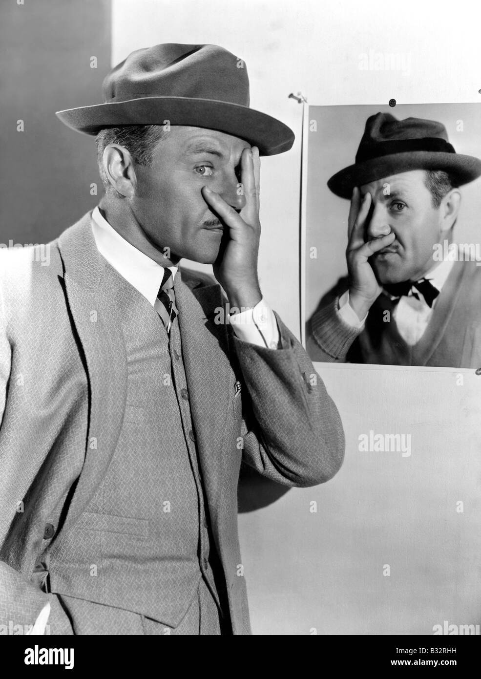 Retro portrait man Black and White Stock Photos & Images - Alamy