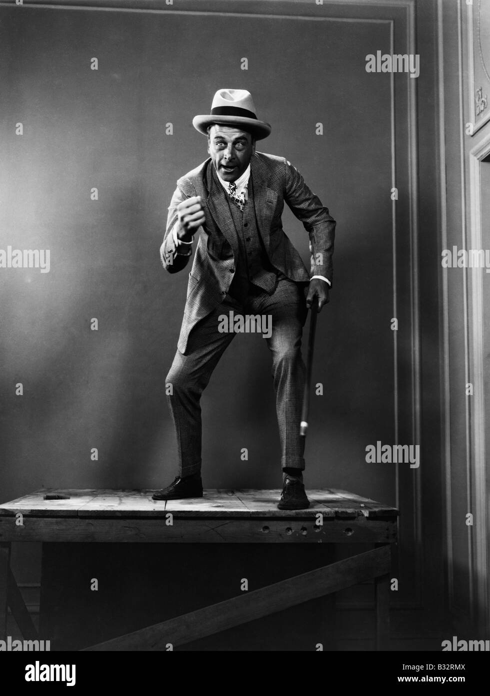 Standing on the platform Black and White Stock Photos & Images - Alamy