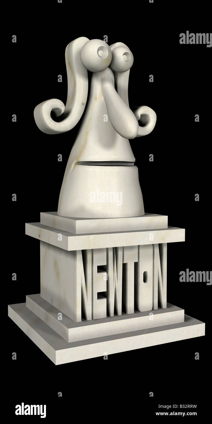 Sir Isaac Newton physicist Stock Photo - Alamy