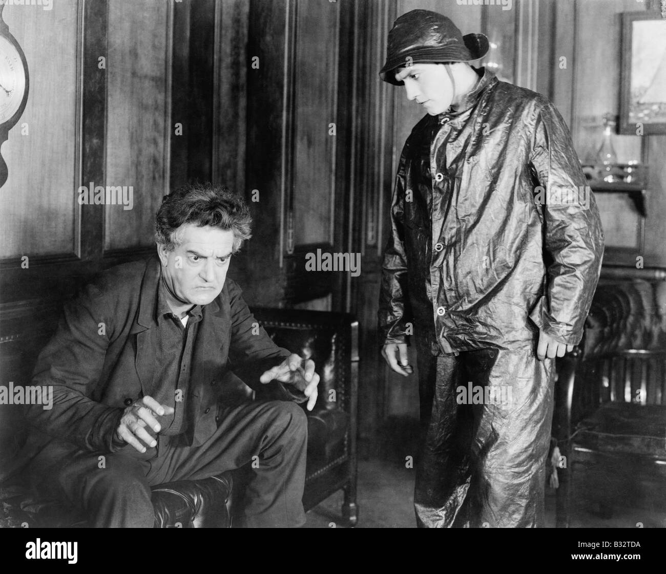 Old man standing explaining Black and White Stock Photos & Images - Alamy