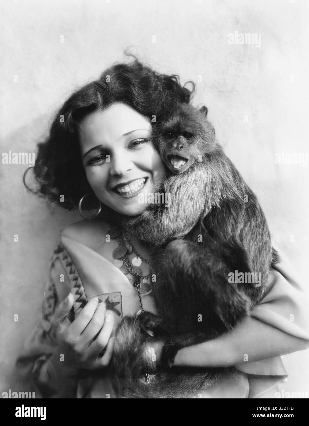 Monkey hugging person hi-res stock photography and images - Alamy